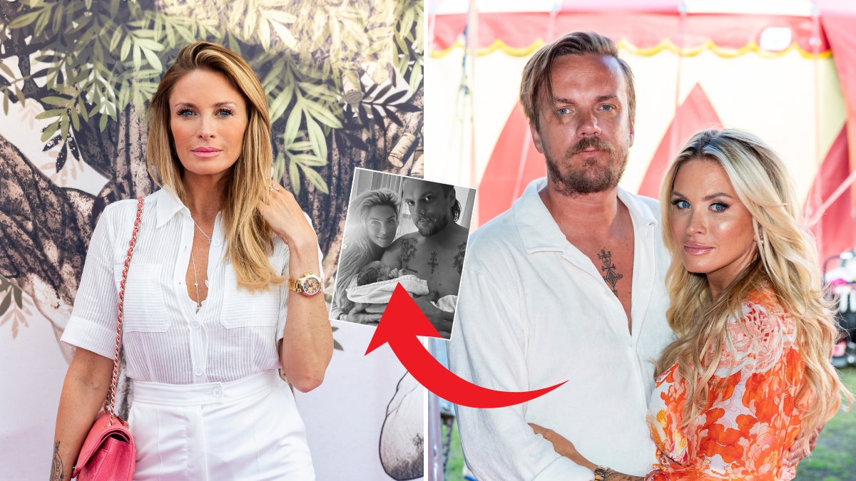 Carolina Gynning har fått sitt fjärde barn